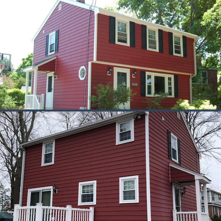 Everlast Composite Siding: Cabernet Red - United Home Experts