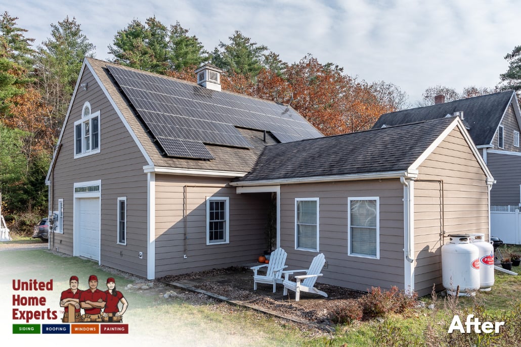 Everlast Composite Siding, Chestnut, GorillaPlank® Siding - United Home ...