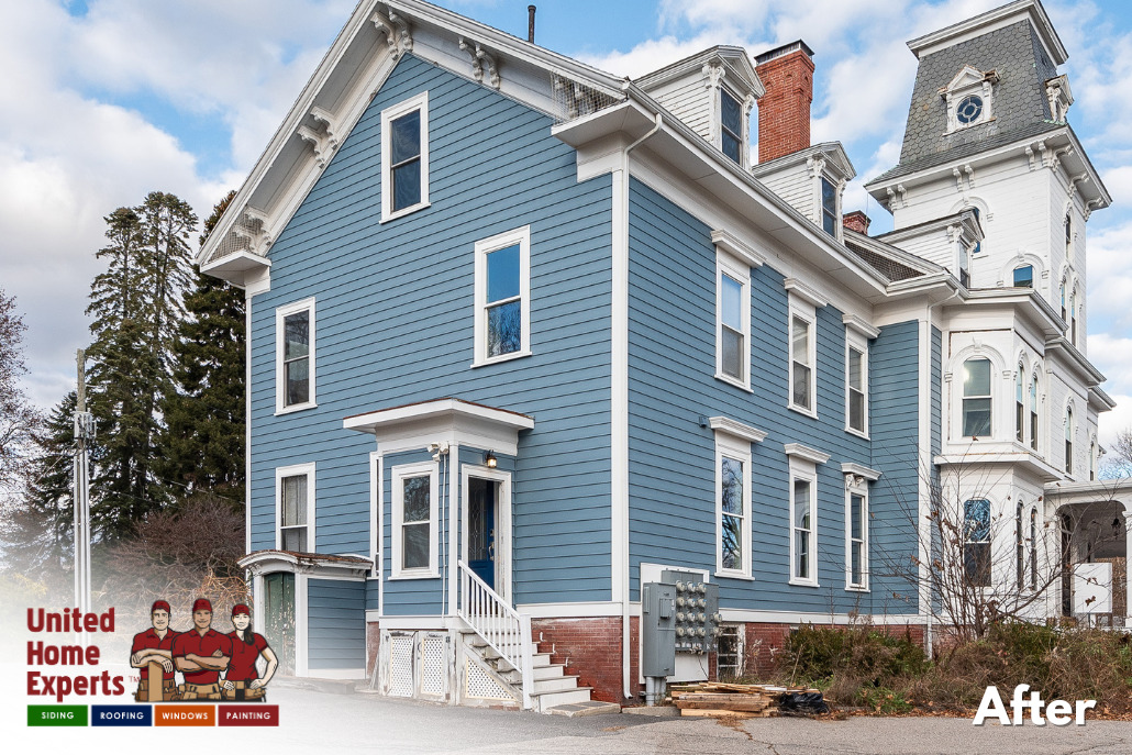 Everlast Composite Siding, Harbor Blue, GorillaPlank® Siding - United ...